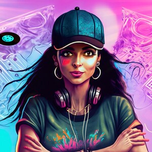 Animated DJ Background/overlay for Twitch Youtube Seamlessly - Etsy