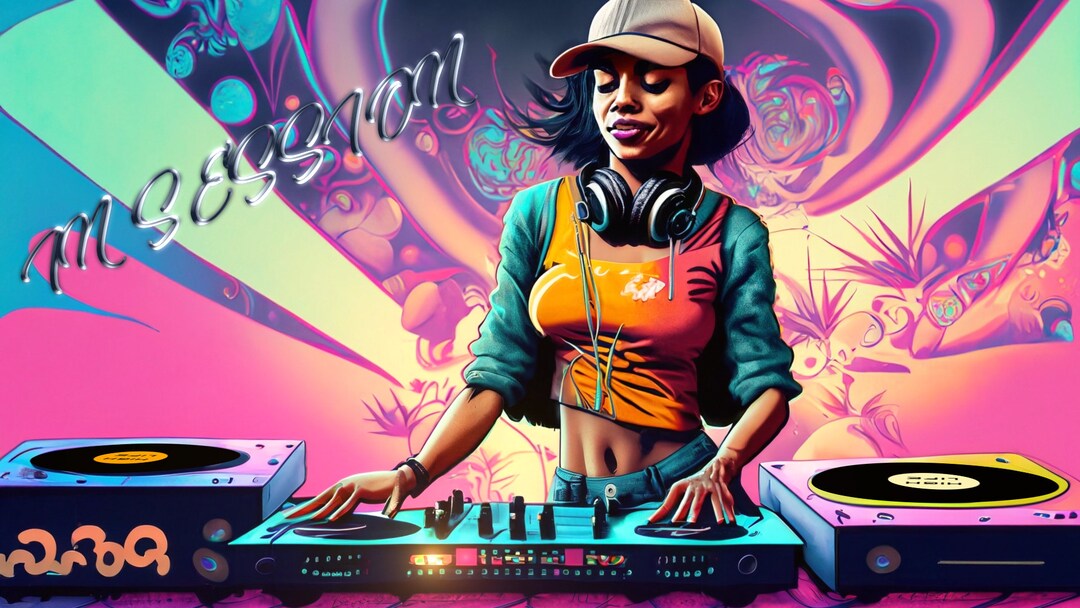 Animated DJ Background/overlay for Twitch Youtube Seamlessly Looped - Etsy