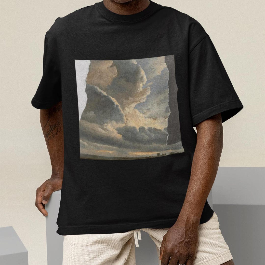 Men's Acid Washed Heavy Oversize Tee, Men's T-shirt, Acid Wash, Art ...