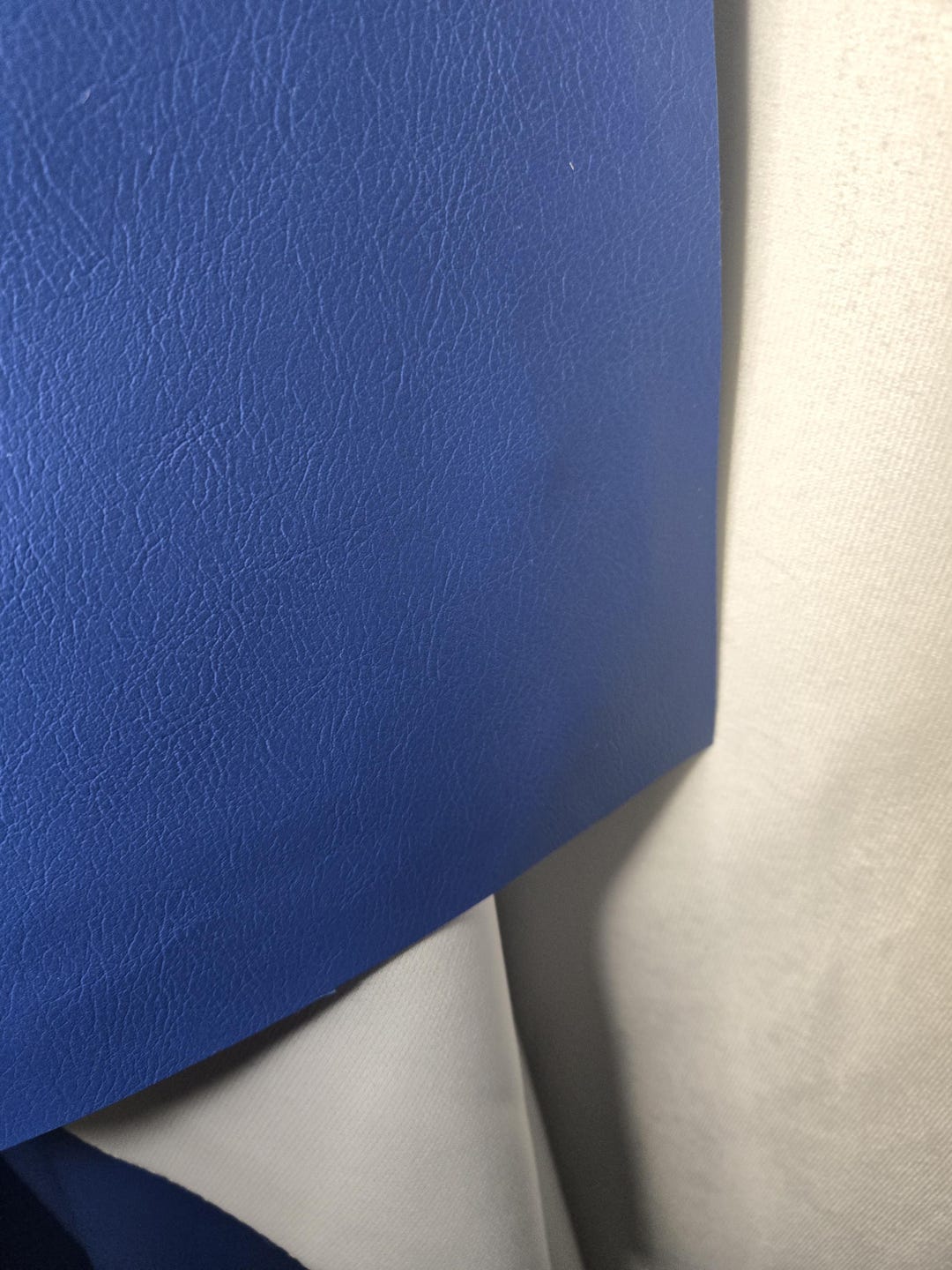 Royal Blue Vinyl Fabric – 55" Wide, Waterproof for Marine and ...