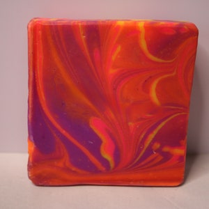 Mandarin, White Peach and Mango Soap Homemade Bar Soap Handmade Cold ...