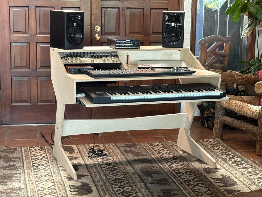 Trinity Desk Designs "ricci" Daw Recording Desk ITB Series - Etsy