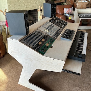 Trinity Desk Designs 3 Bay Hybrid Daw Desk - Etsy