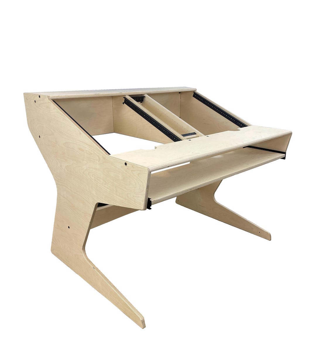 2 X 12 31 Space! Hybrid Two Bay DAW Desk for Music Recording and ...