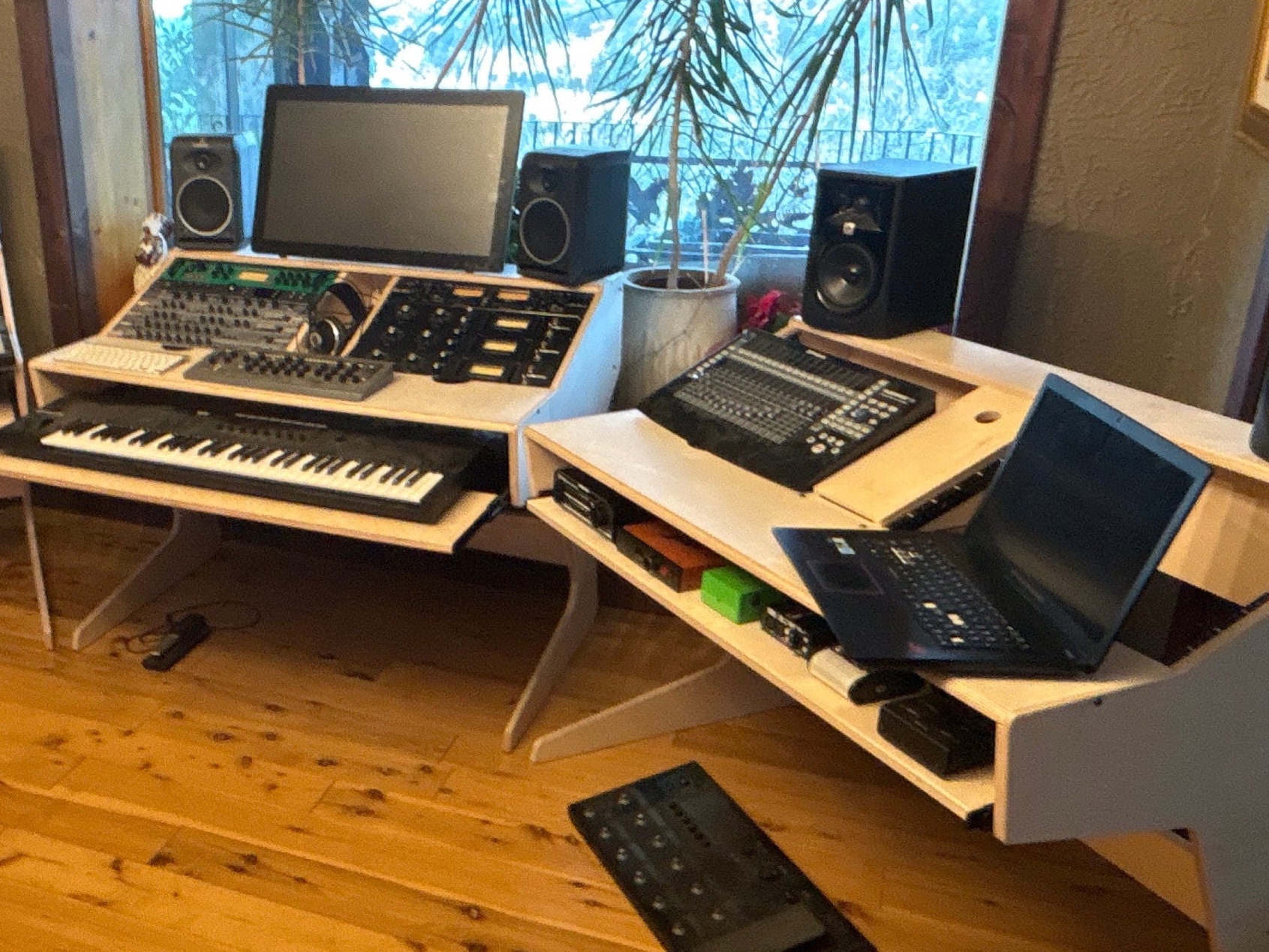 Trinity Desk Designs Recording Studio Desk 2 8 Space Rack Bays - Etsy