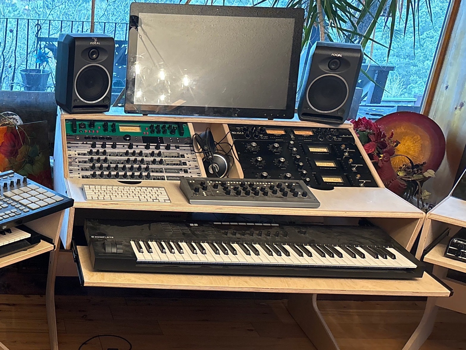 Trinity Desk Designs Recording Studio Desk 2 8 Space Rack Bays - Etsy