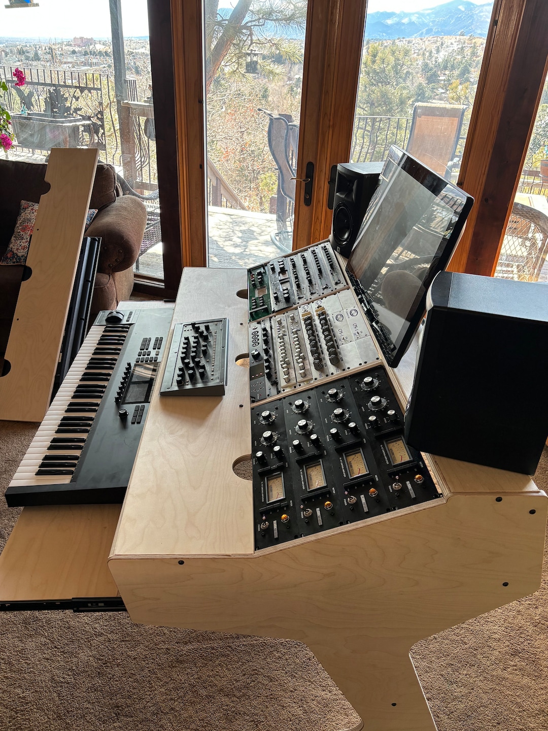 Trinity Desk Designs 3 Bay Hybrid Daw Desk - Etsy