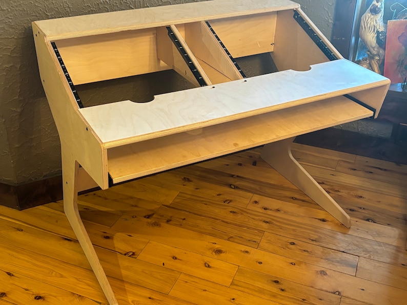 Trinity Desk Designs Recording Studio Desk Pre Stained Edition - Etsy