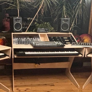 Trinity Desk Designs Recording Studio Desk 2 8 Space Rack Bays - Etsy