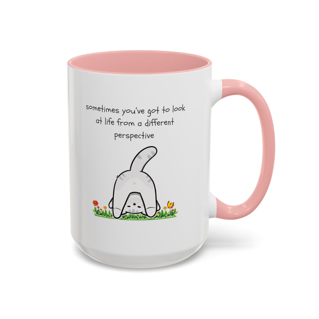 Different Perspective Accent Coffee Mug (11, 15oz) Coffee Mug Tea Mug ...