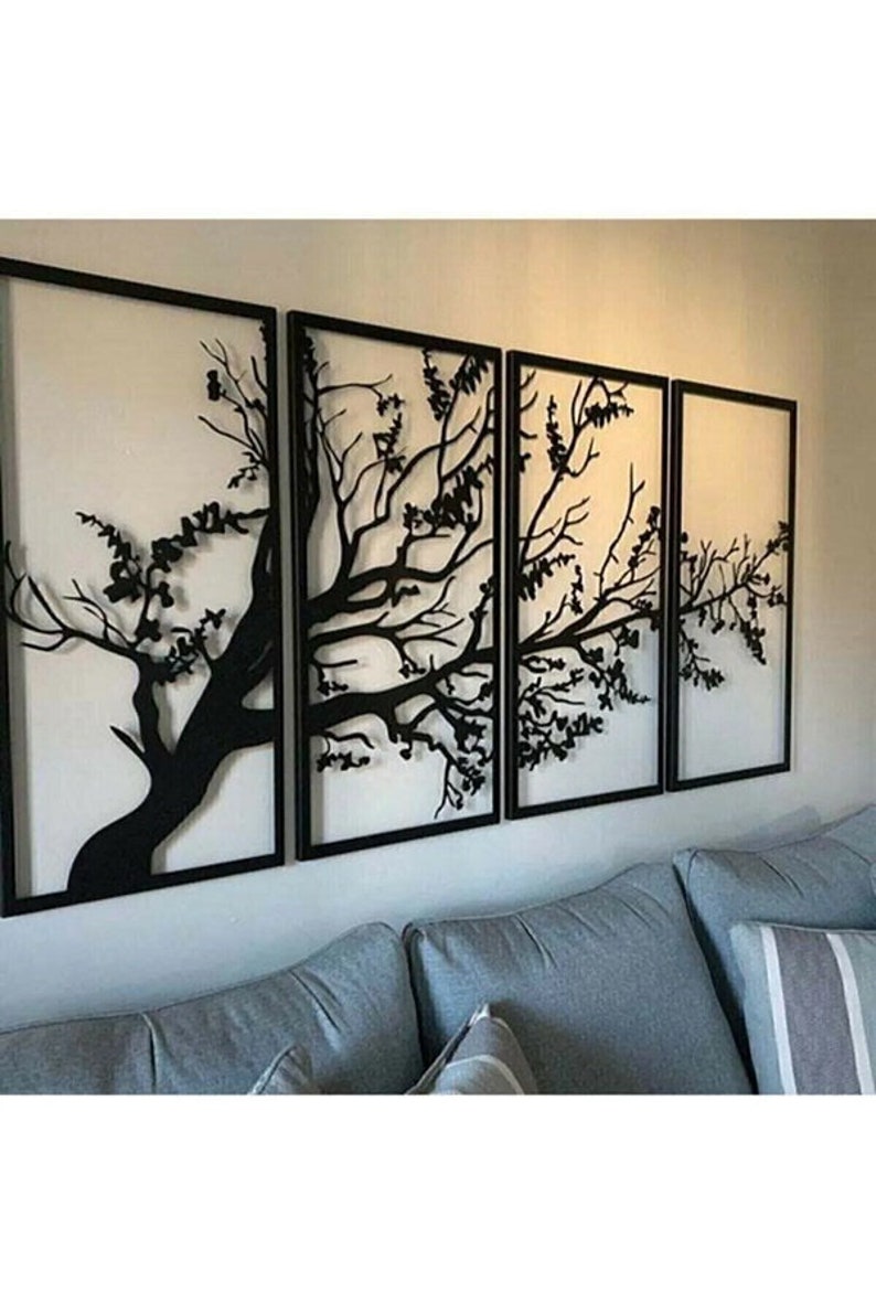 Autumn Themed Tree Painting - Etsy