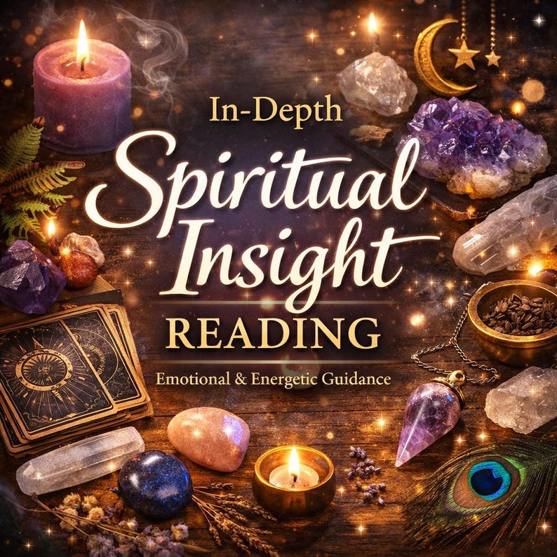 In-depth Spiritual Insight Reading | Intuitive Energy, Emotional & Soul ...