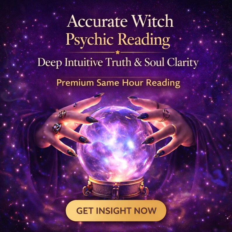 Accurate Witch Psychic Reading | Deep Intuitive Insight | Soul Clarity ...