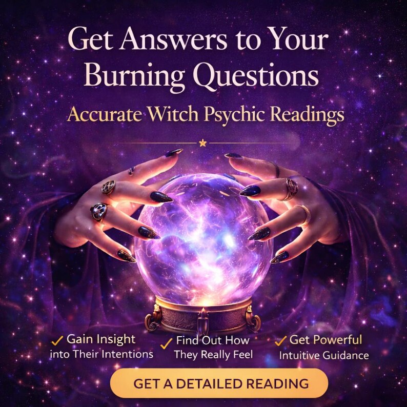 Accurate Witch Psychic Reading | Deep Intuitive Insight | Soul Clarity ...