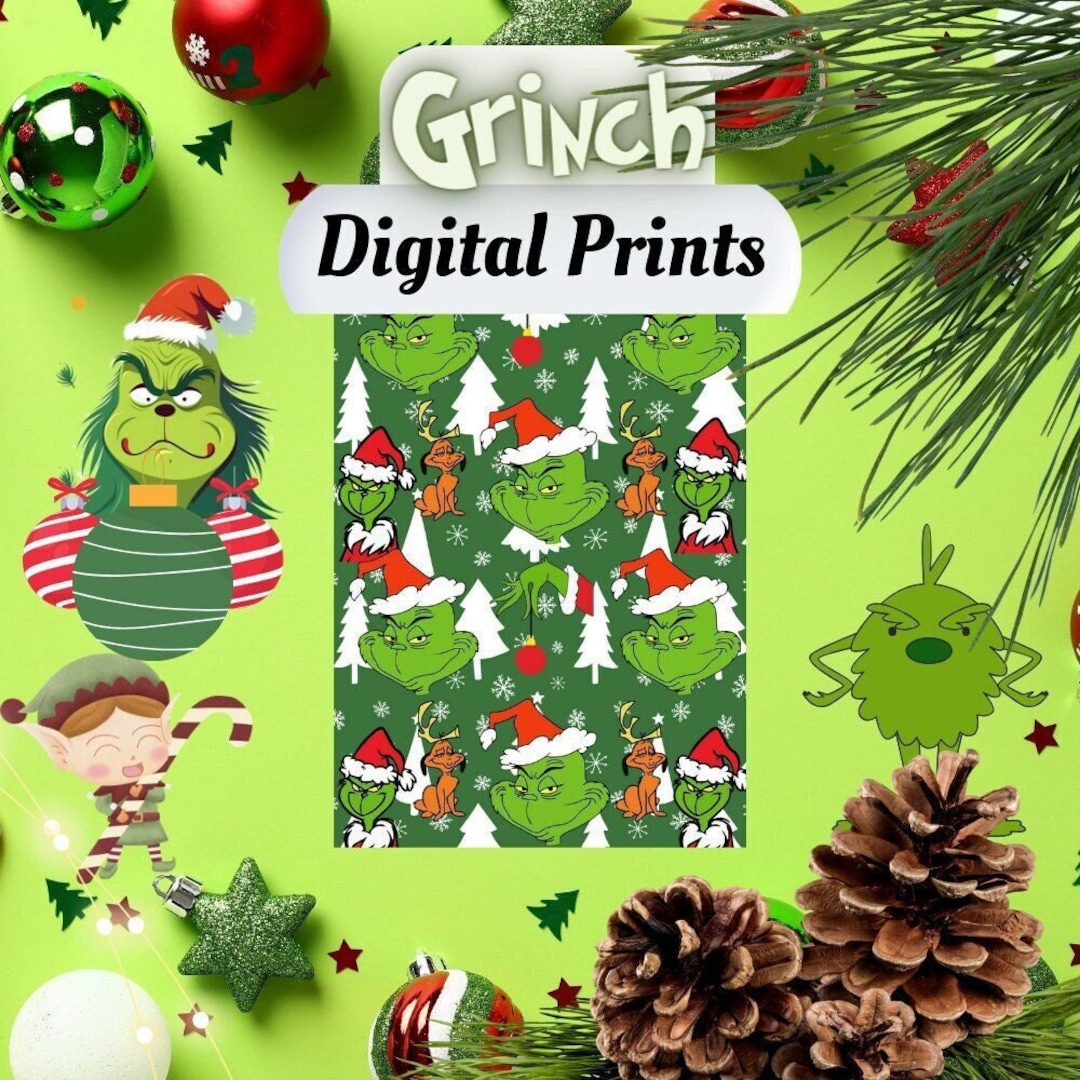 Grinch Grinch Svg Grinch Face Svg the Grinch Grinch - Etsy