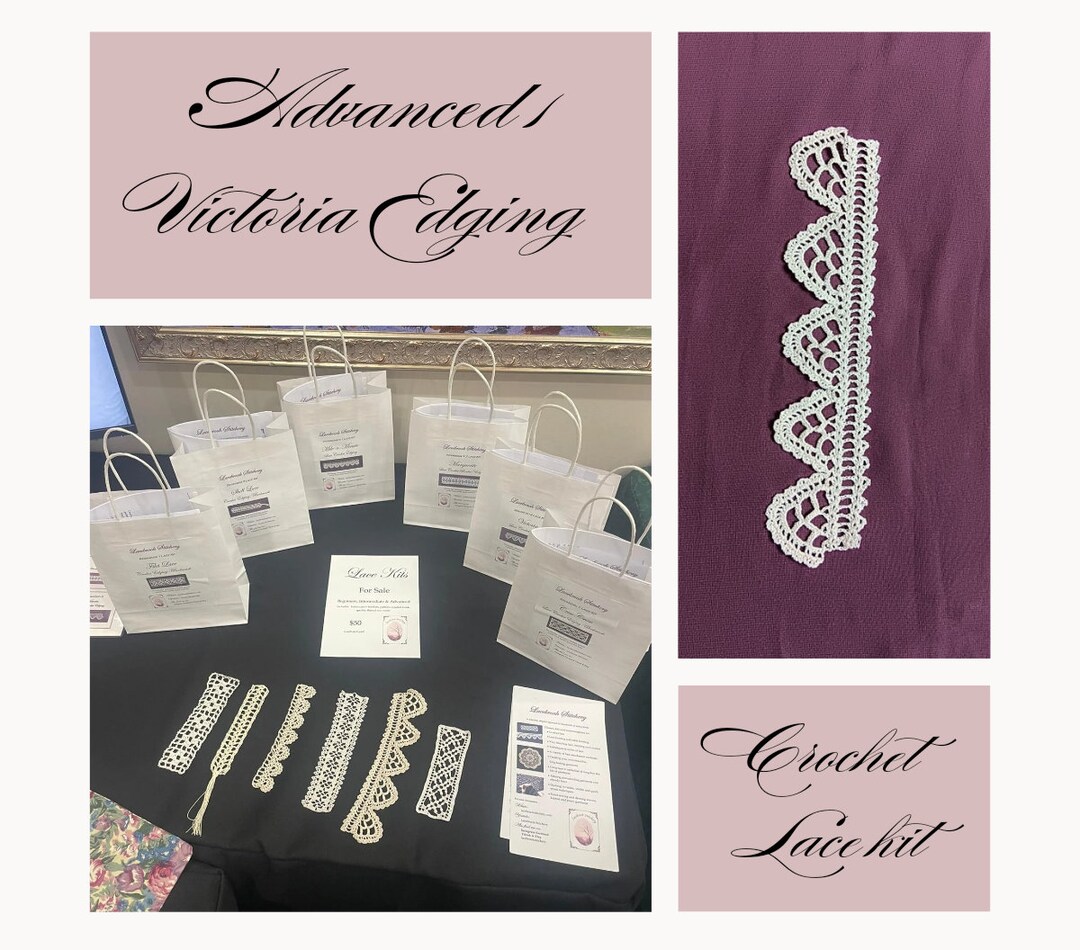 Lace Kit - Advanced 1 - Victoria Edging - Etsy