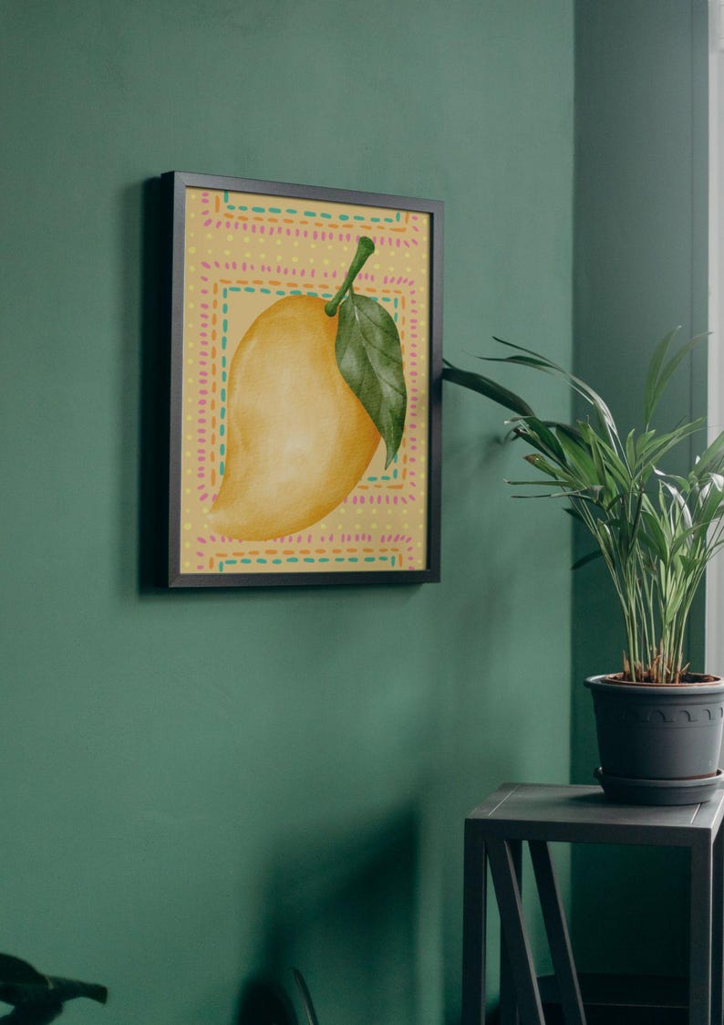 Mango Digital Print - Etsy