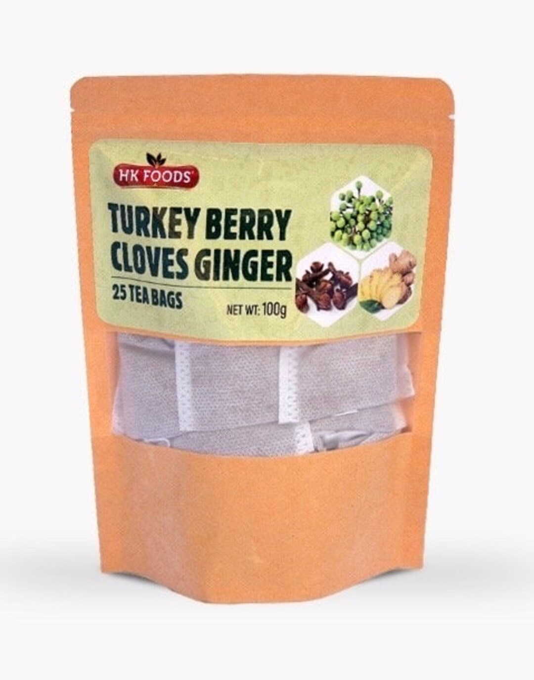 HK FOODS Turkey Berry Cloves & Ginger Tea (100g) 25 TEABAGS - Etsy