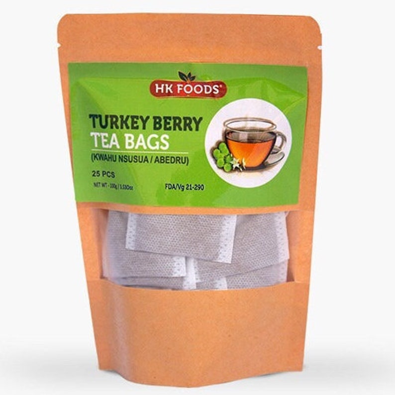HK FOODS Turkey Berry Tea (100g) 25 TEABAGS - Etsy