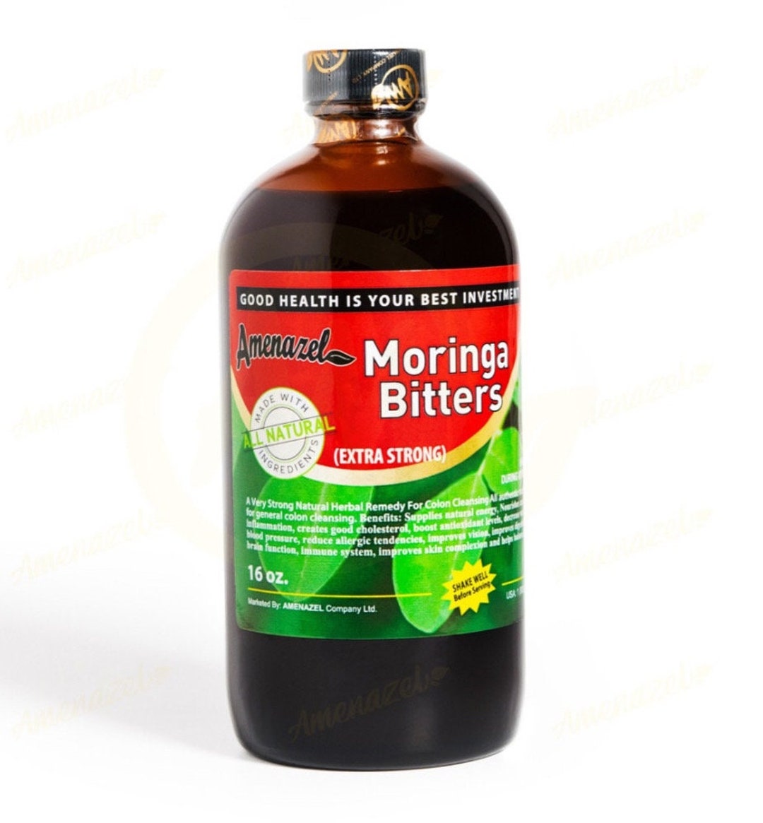 Amenazel Organic Moringa Bitters - Etsy
