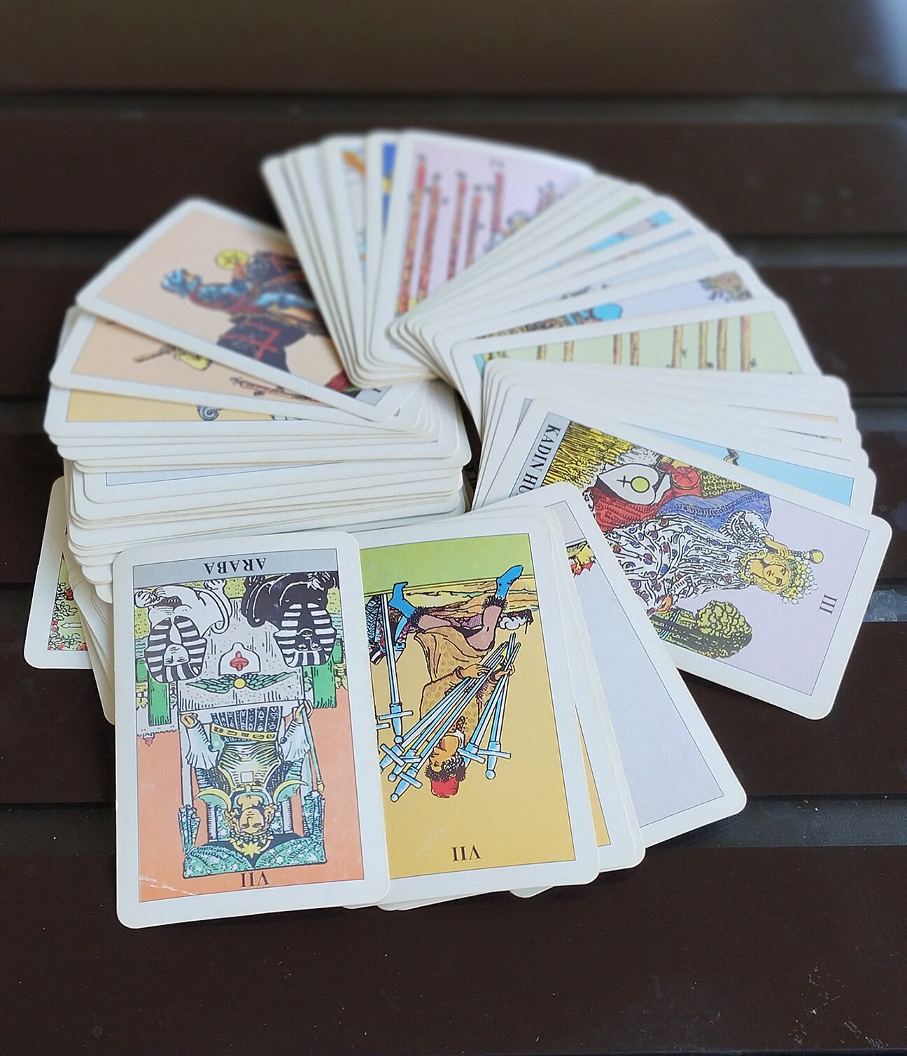 Raider Waite Smith Tarot Cards Meditation and Tarot Reading Instant ...