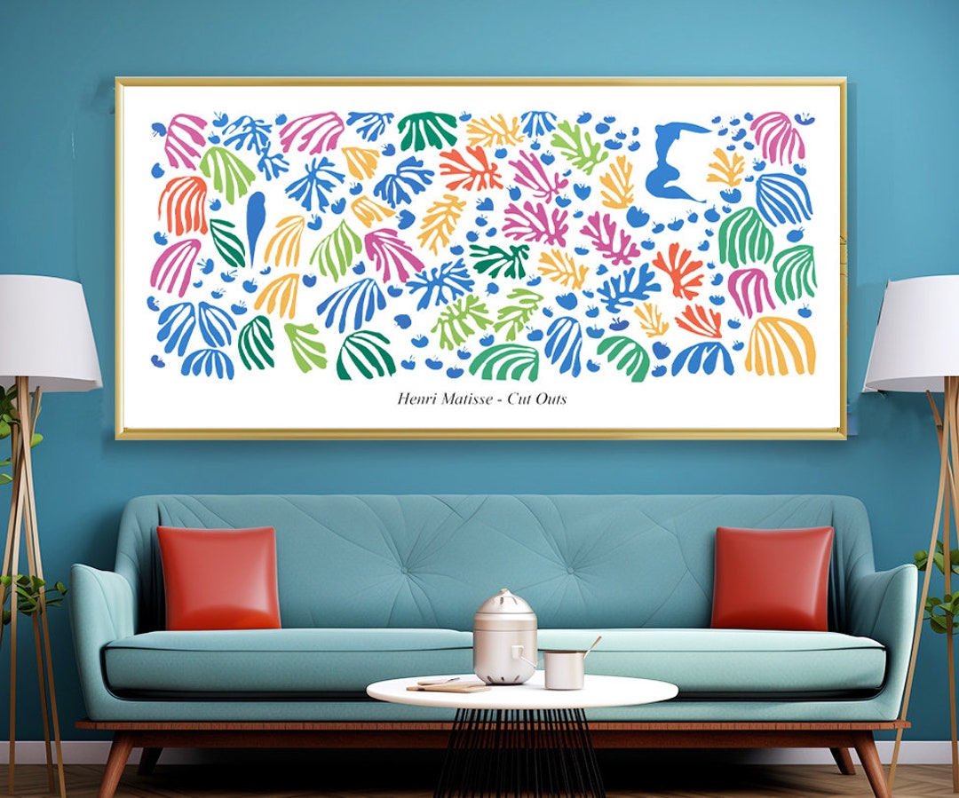 Henri Matisse Cut Outs, Abstract Print, High Resolution, Modern Wall ...
