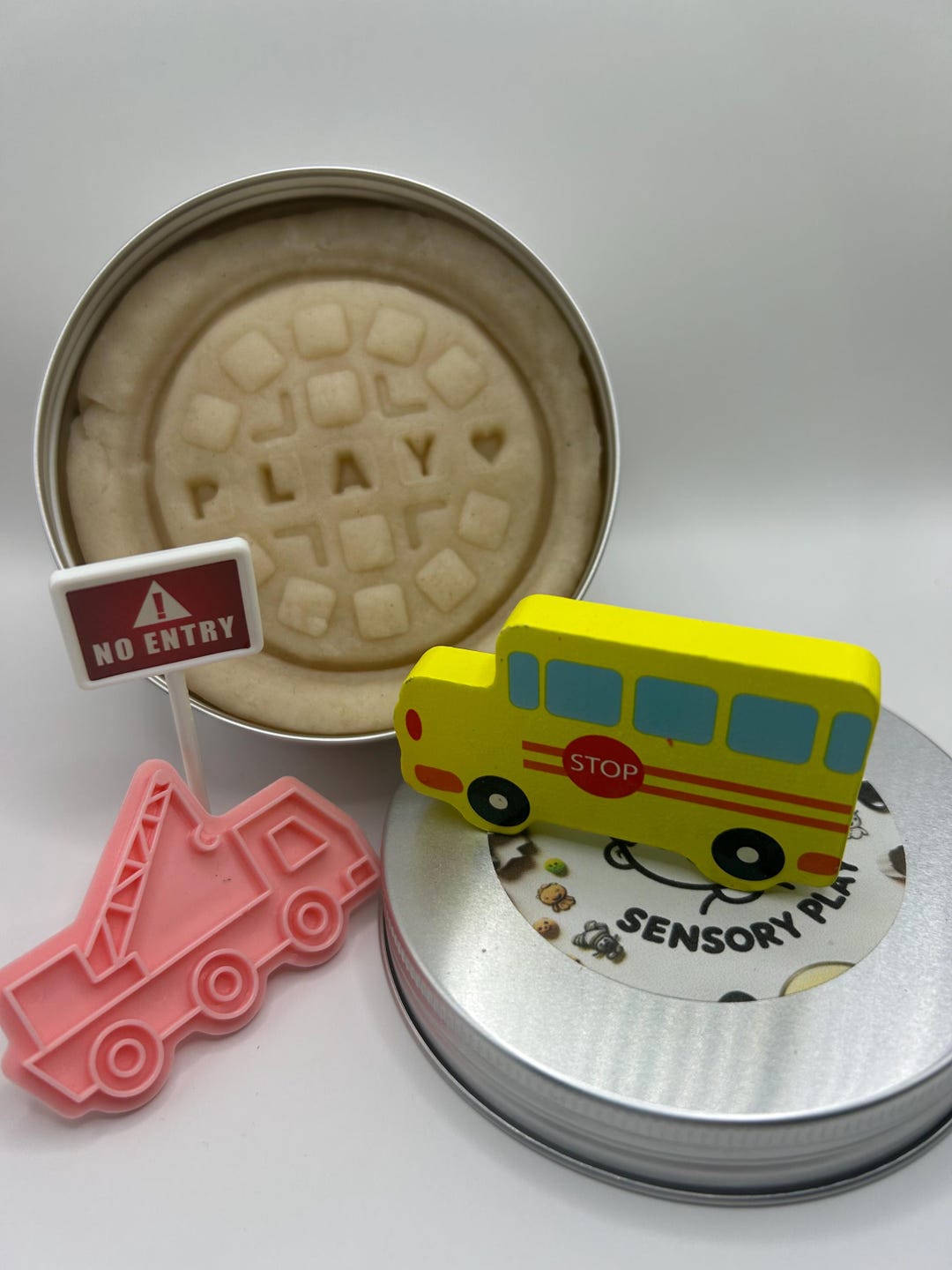 Homemade Playdough Digger Sensory Kit Large - Etsy