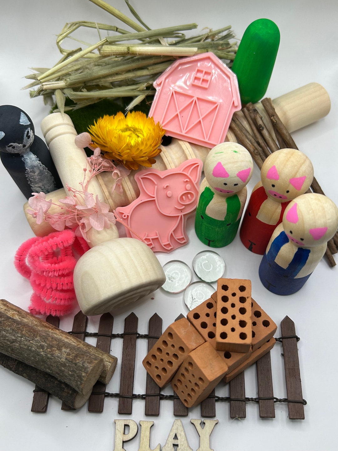 Homemade Playdough Story Theme Ideas Sensory Kit - Etsy