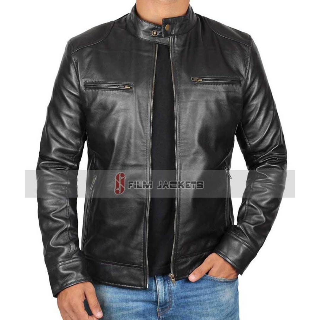 Mens Black Leather Jackets, Leather Jackets and Coats for Men, Classic ...