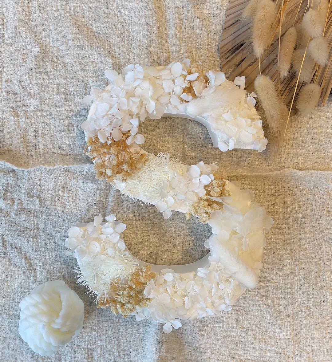 Flowery Letter - Etsy