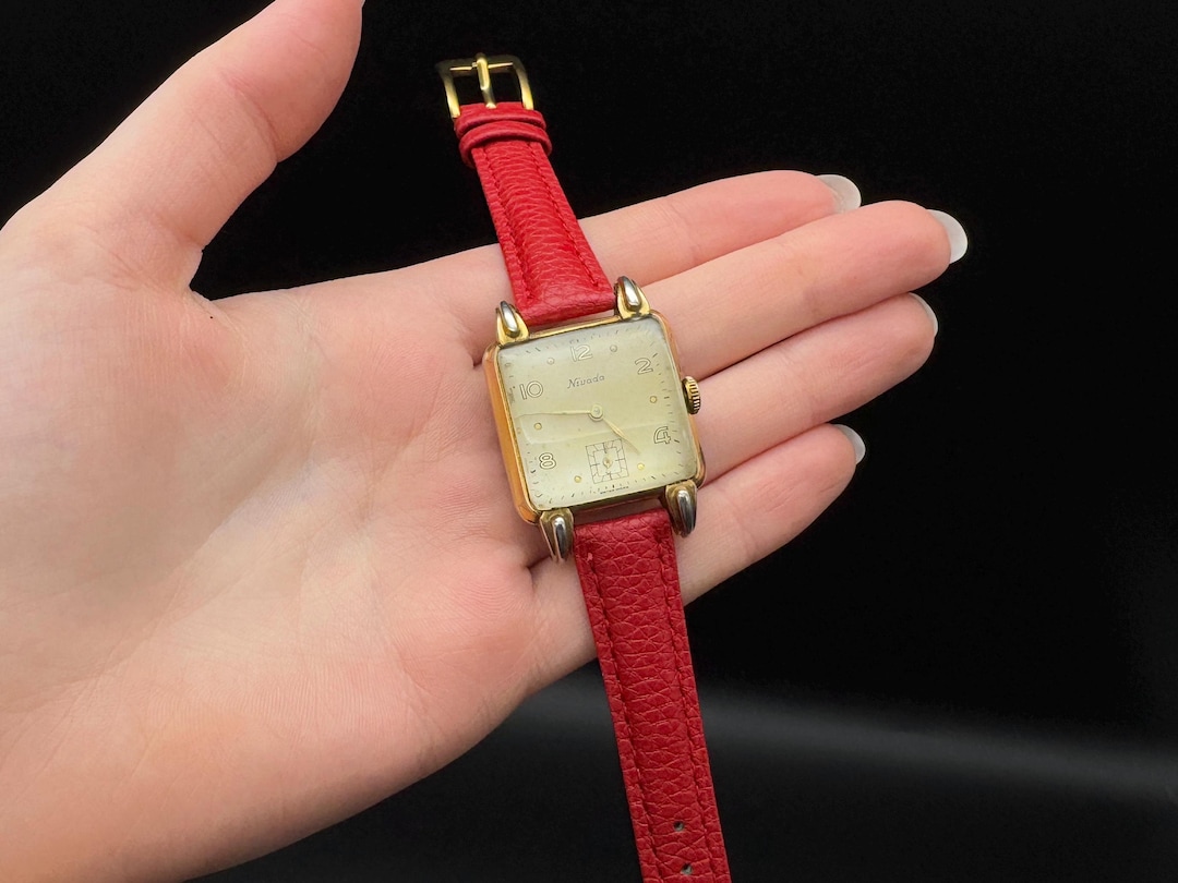 Vintage 60s Watch Nivada Swiss Made, Mechanical Watch, Ladies Watch. - Etsy