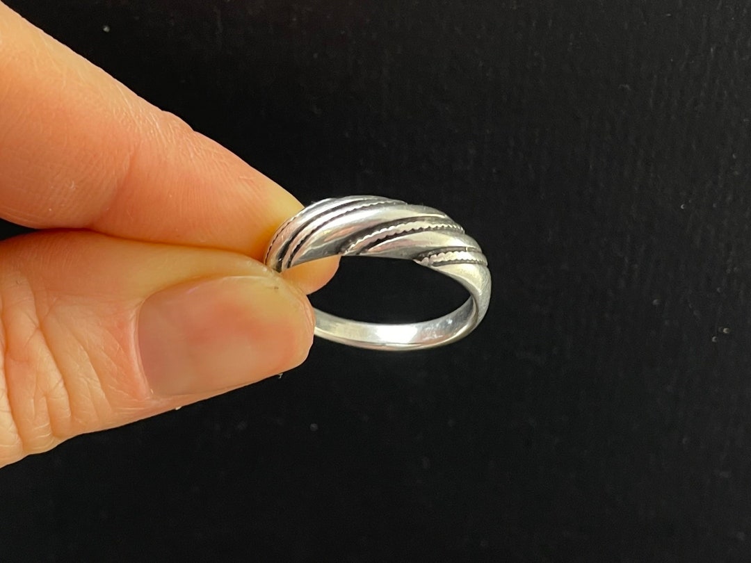 Vintage USSR Silver 916 Ring - Etsy