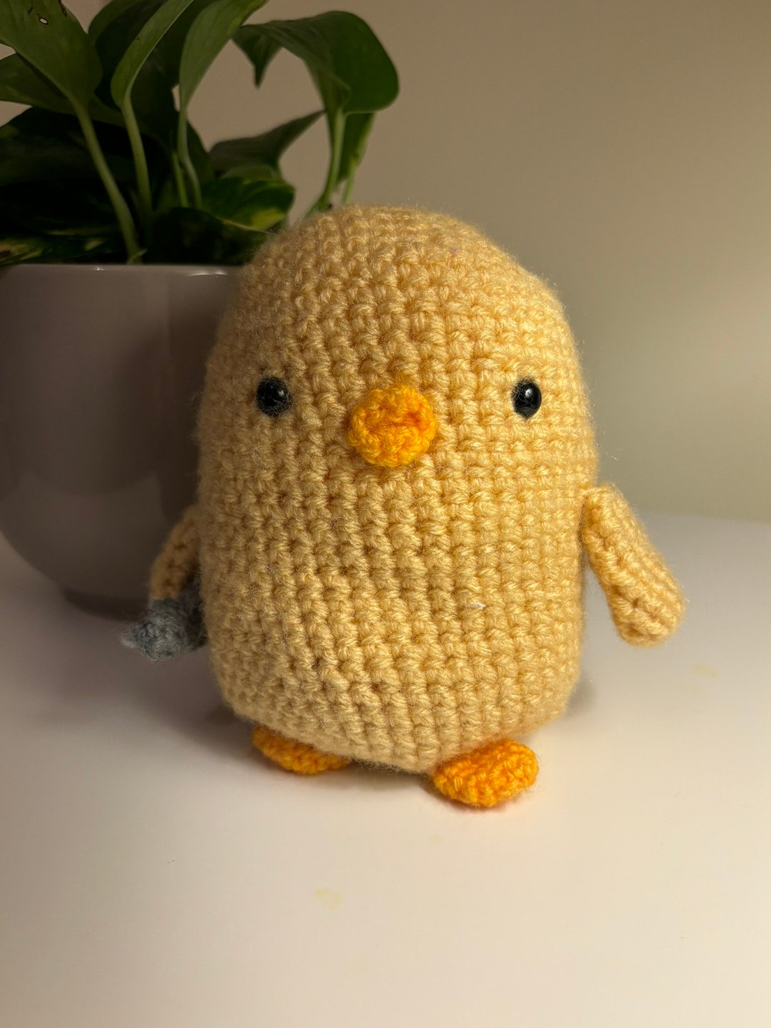 Adorable Crocheted Knife Duck Plushy Homemade Cute Stuffed Animal - Etsy
