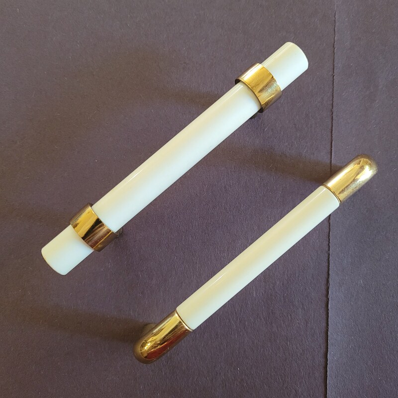 White Drawer Pulls - Etsy