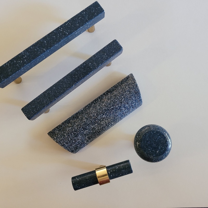 Navy Blue Knobs - Etsy