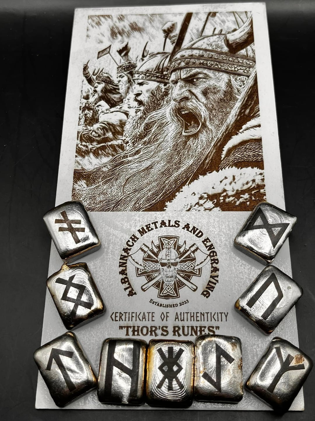 Pure 999 Fine Silver Runes - Etsy