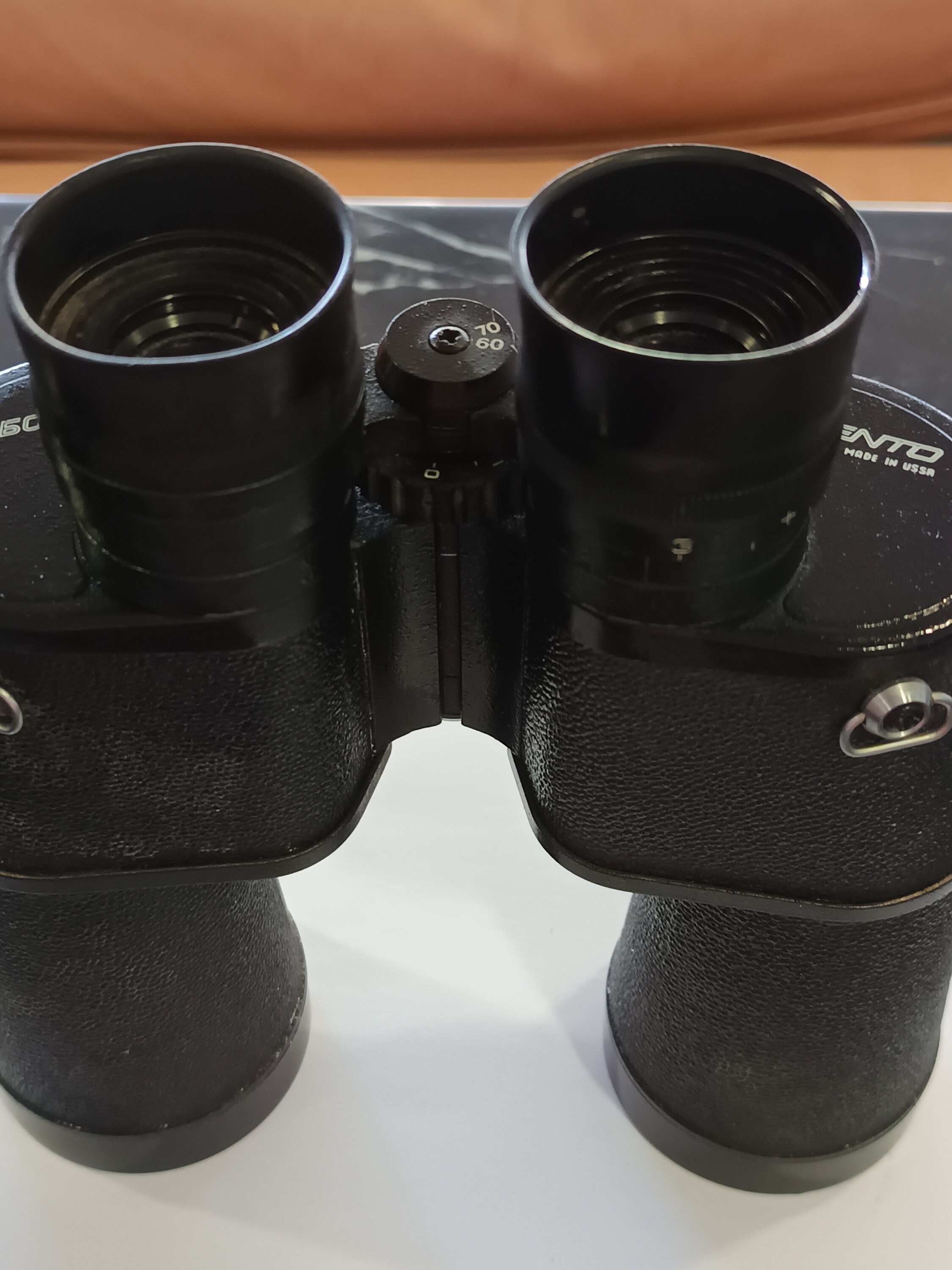 Vintage Tento 7 X50 Binoculars With Case & Amber Eye Lens Fillers - Etsy
