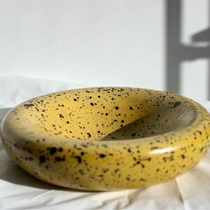 Chunky Bubble Plate, Handmade Ceramic Decorative Plate Vase, Coffee ...