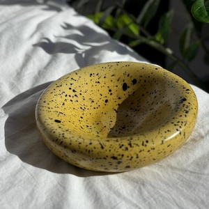 Chunky Bubble Plate, Handmade Ceramic Decorative Plate Vase, Coffee ...