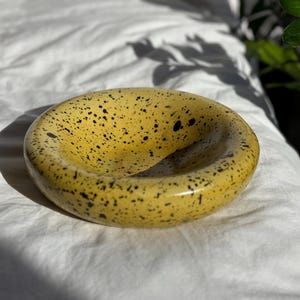 Chunky Bubble Plate, Handmade Ceramic Decorative Plate Vase, Coffee ...