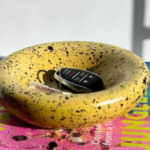 Chunky Bubble Plate, Handmade Ceramic Decorative Plate Vase, Coffee ...