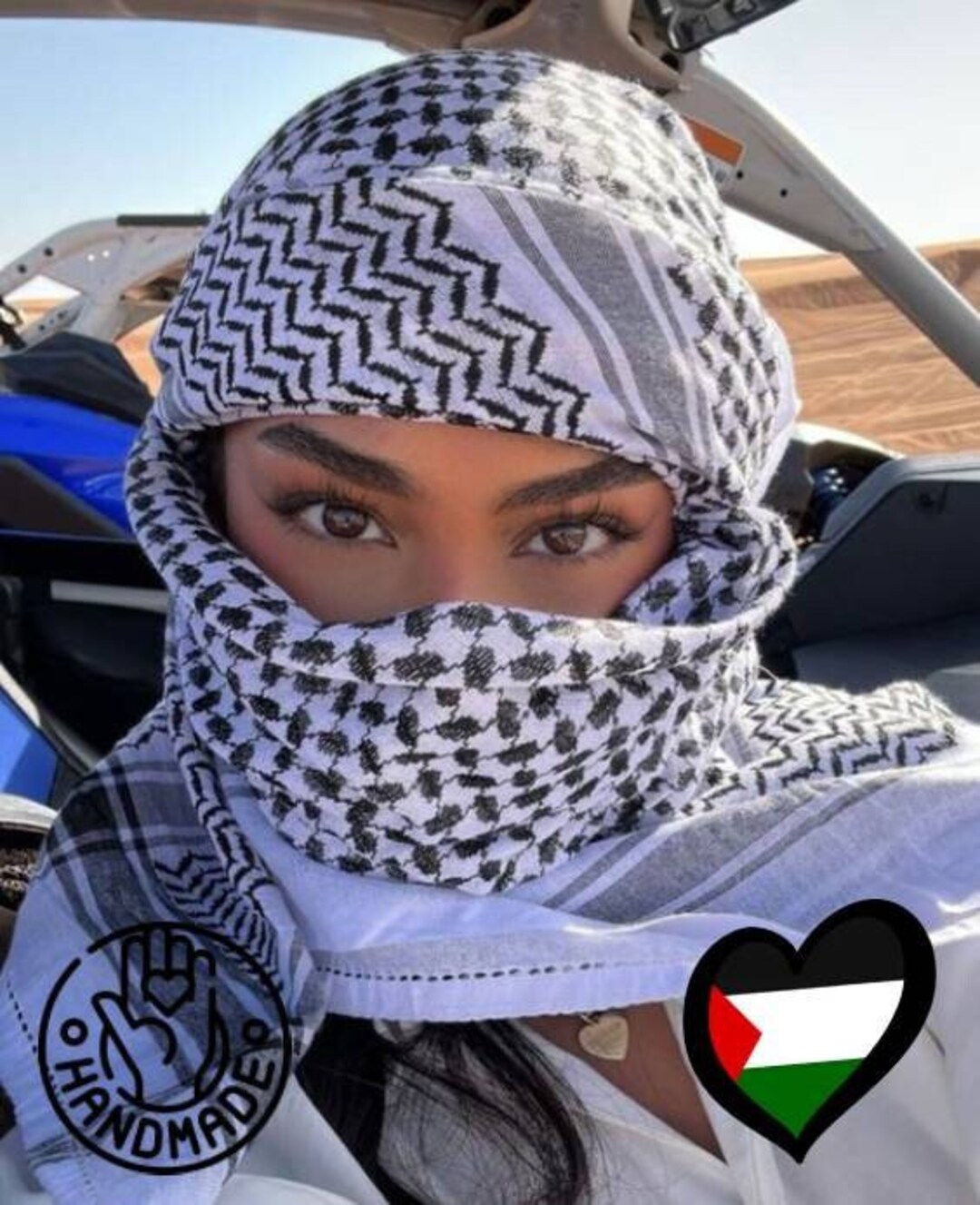 Palestine Keffiyeh Shemagh Scarf for Men & Women Supporting - Etsy