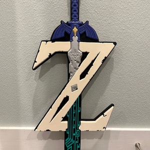 Zelda TOTK Handcut Wooden Wall Art Decor - Etsy