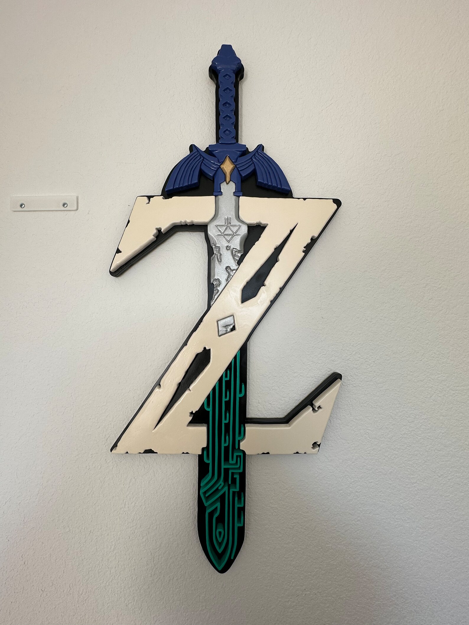 Zelda TOTK Handcut Wooden Wall Art Decor - Etsy