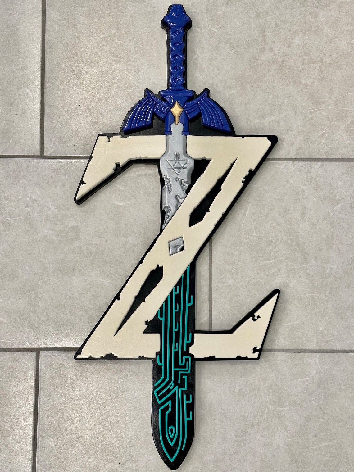 Zelda TOTK Handcut Wooden Wall Art Decor - Etsy