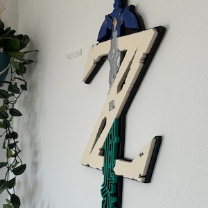 Zelda TOTK Handcut Wooden Wall Art Decor - Etsy