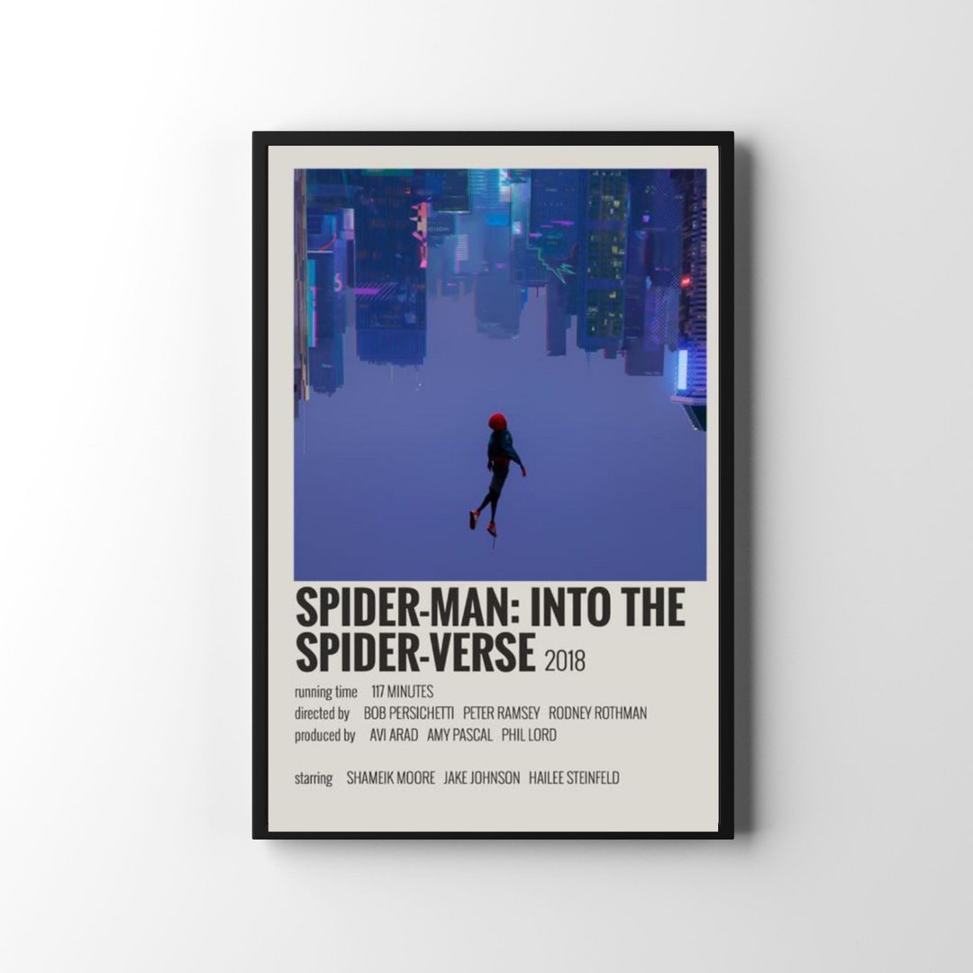 Spider-man Into the Spider-verse Movie Posters Movie - Etsy