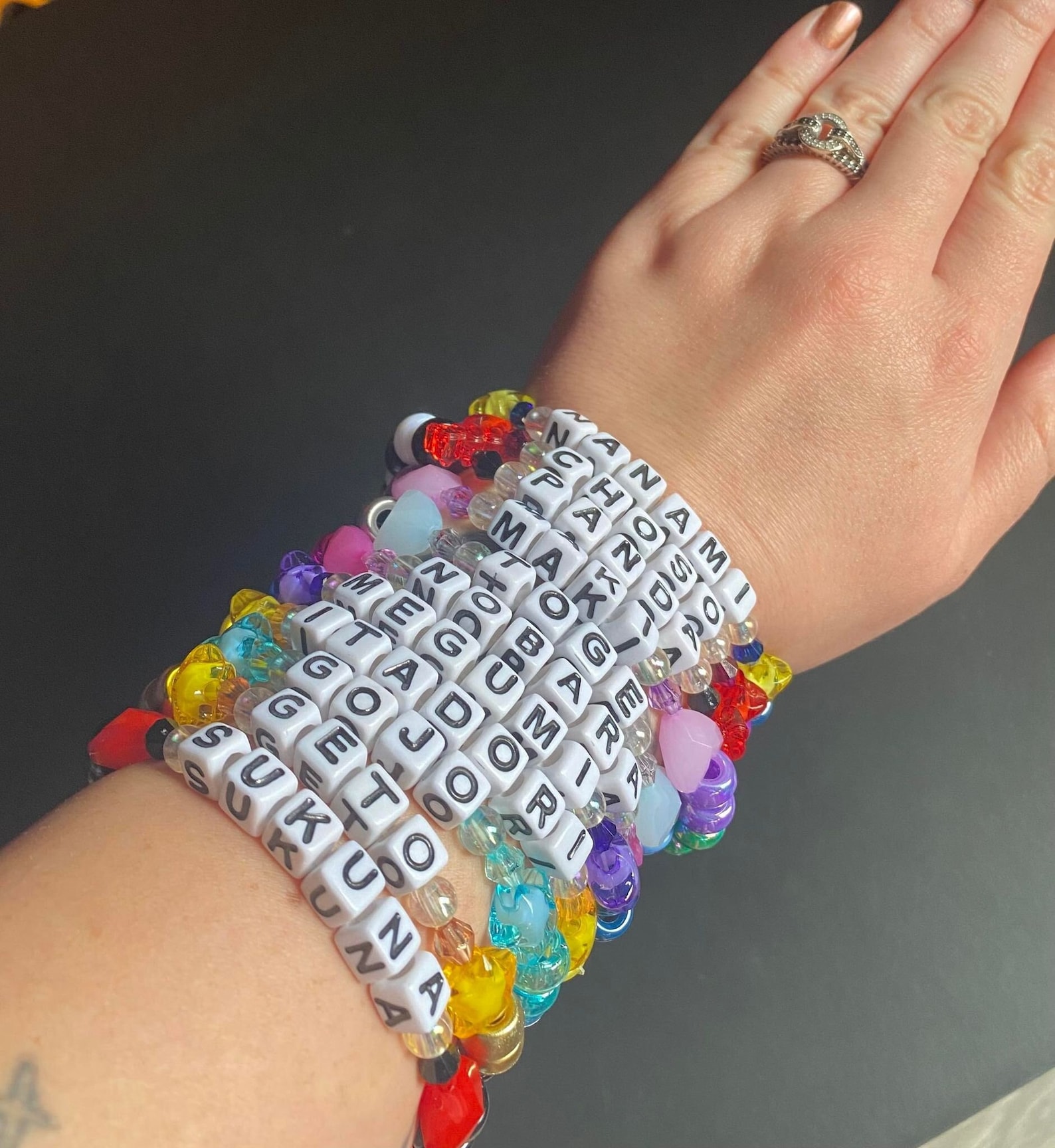 JJK Kandi/friendship Style Bracelets - Etsy