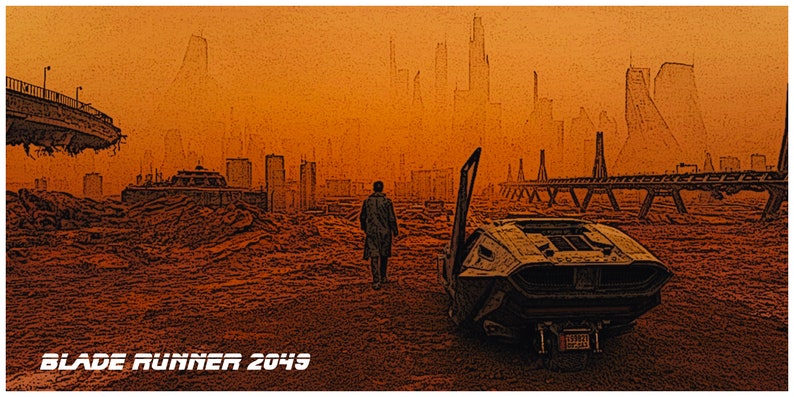 Blade Runner 2049 Movie Poster, Blade Runner 2049 Minimalist Movie ...