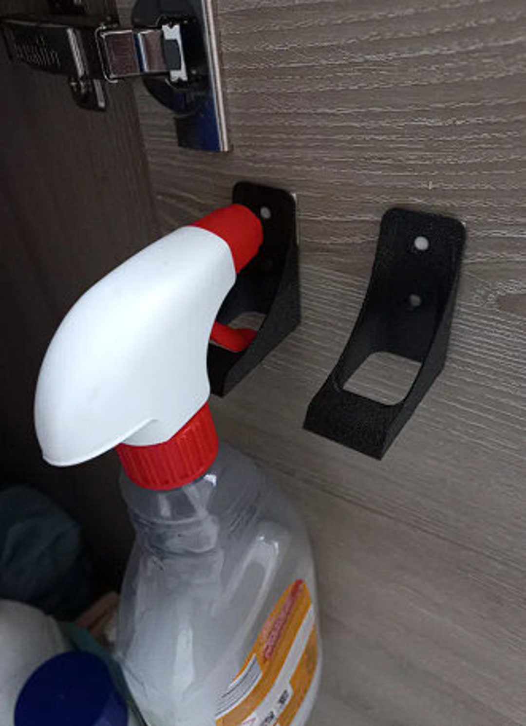 Spray Bottle Holder Wall Hanger Works With Most Spray - Etsy